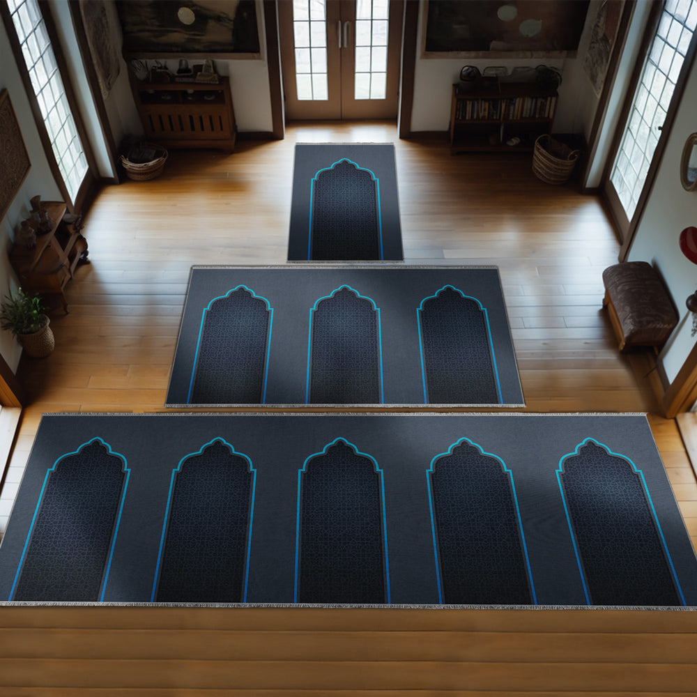 Large Group & Family Prayer Mats | Soft, Padded & Customizable Janamaz ...
