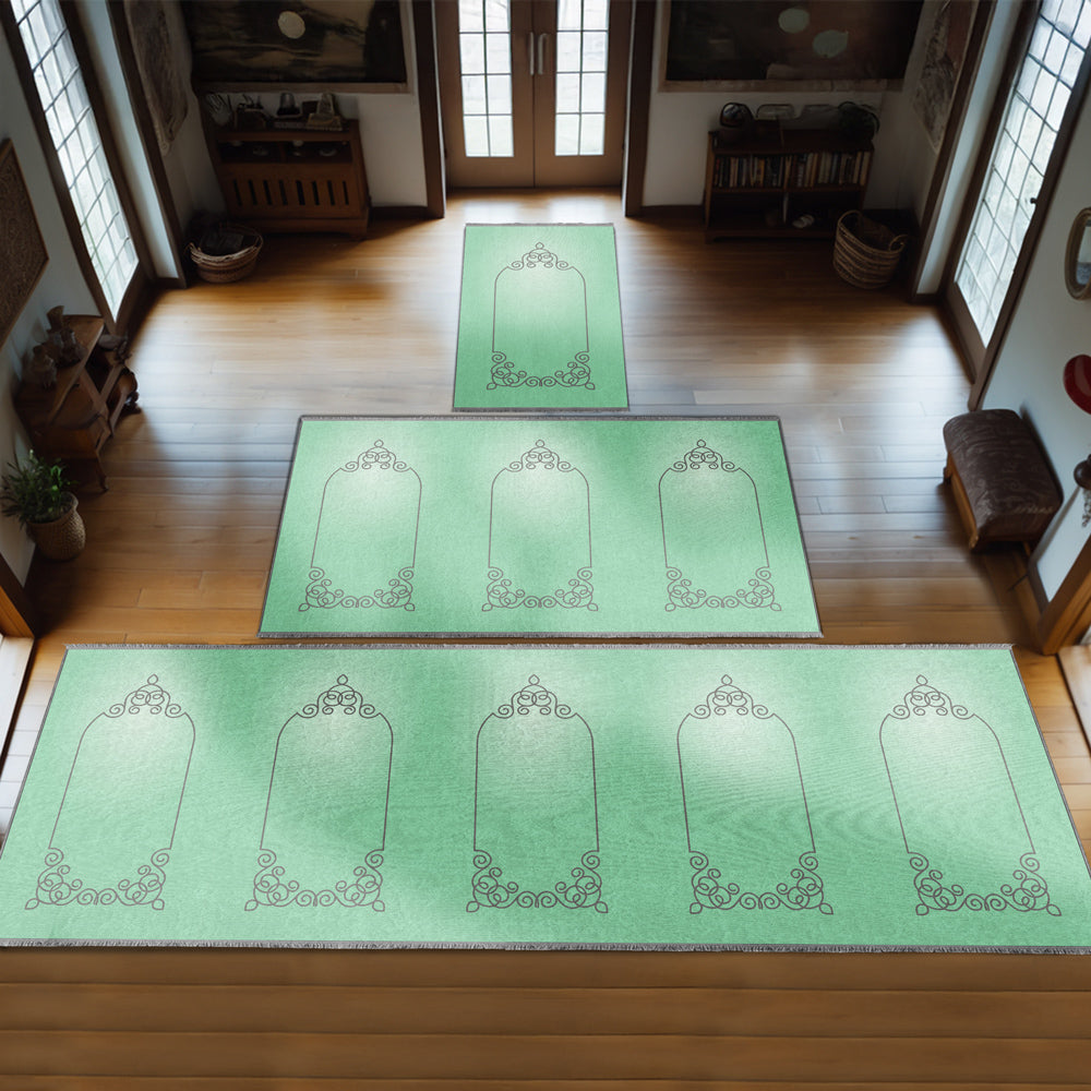 Large Group & Family Prayer Mats | Soft, Padded & Customizable Janamaz ...