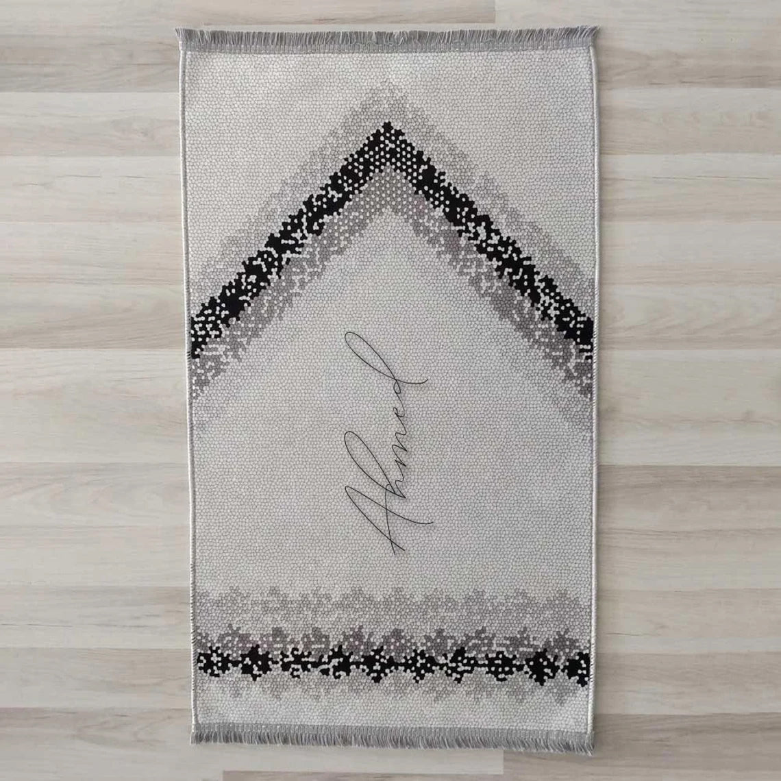 Modern Islamic Cushioned Customizable Prayer Mat 401 - Muslumana ...