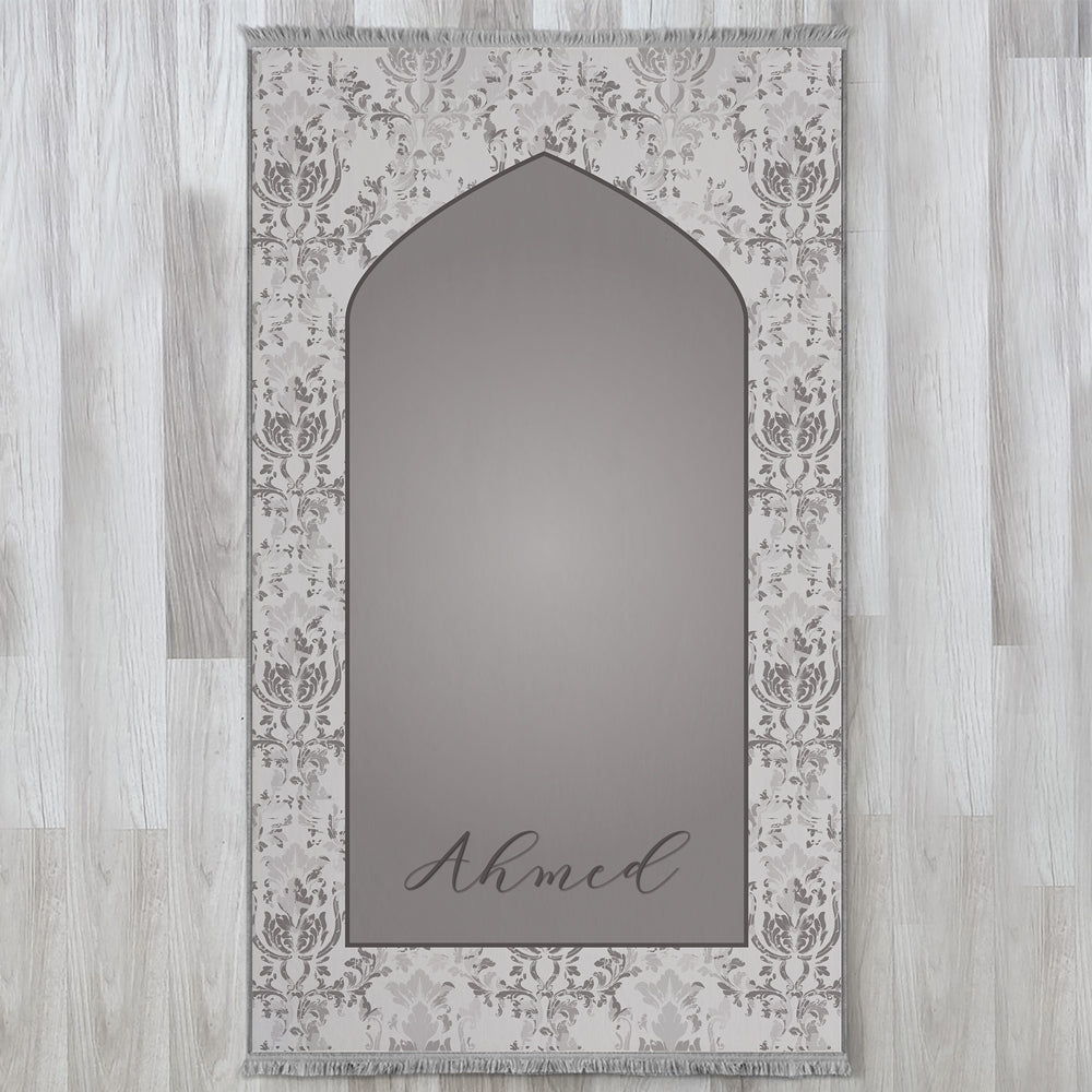 Modern Islamic Cushioned Customizable Prayer Mat 805 – muslumana