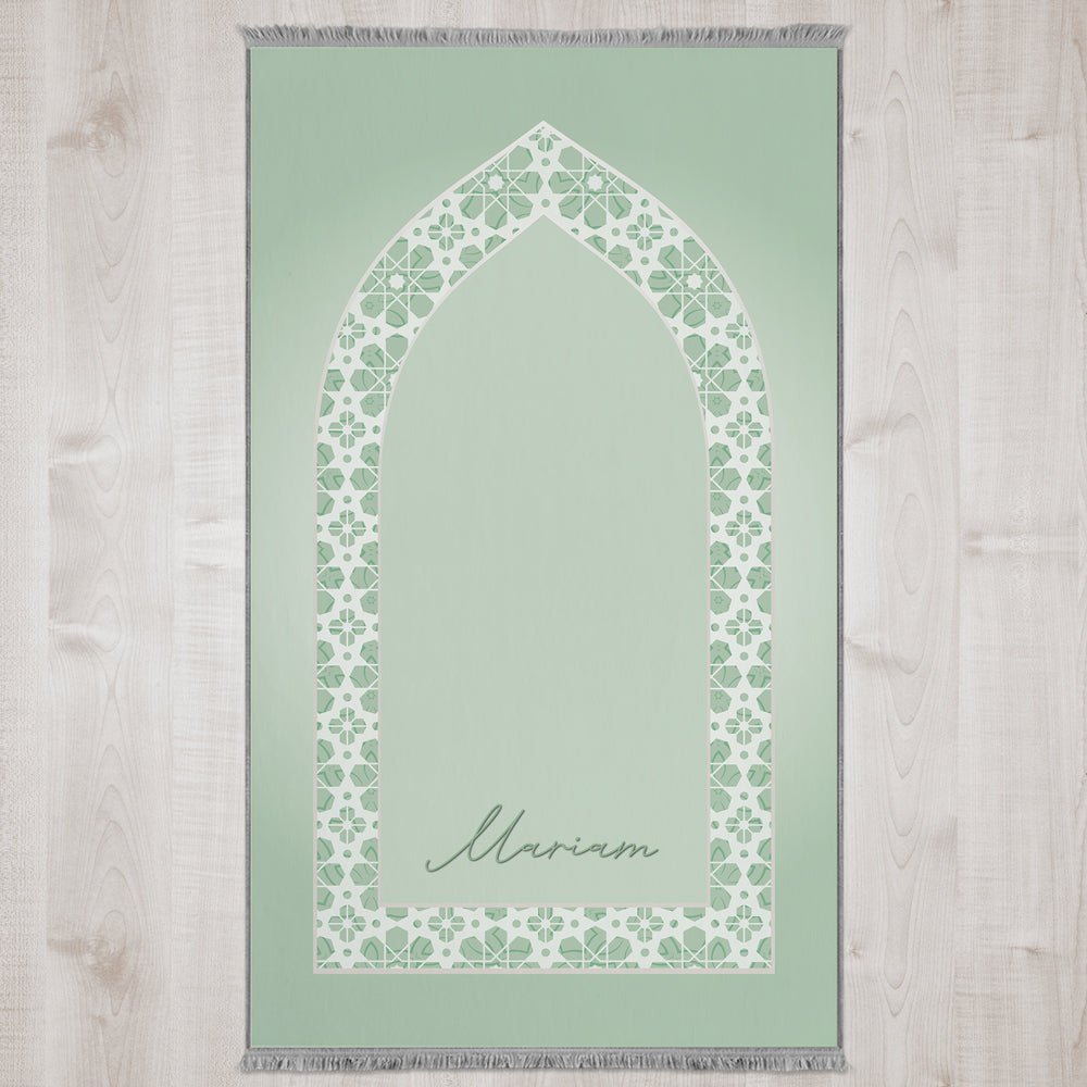 Modern Islamic Cushioned Customizable Prayer Mat 809 | Muslumana ...