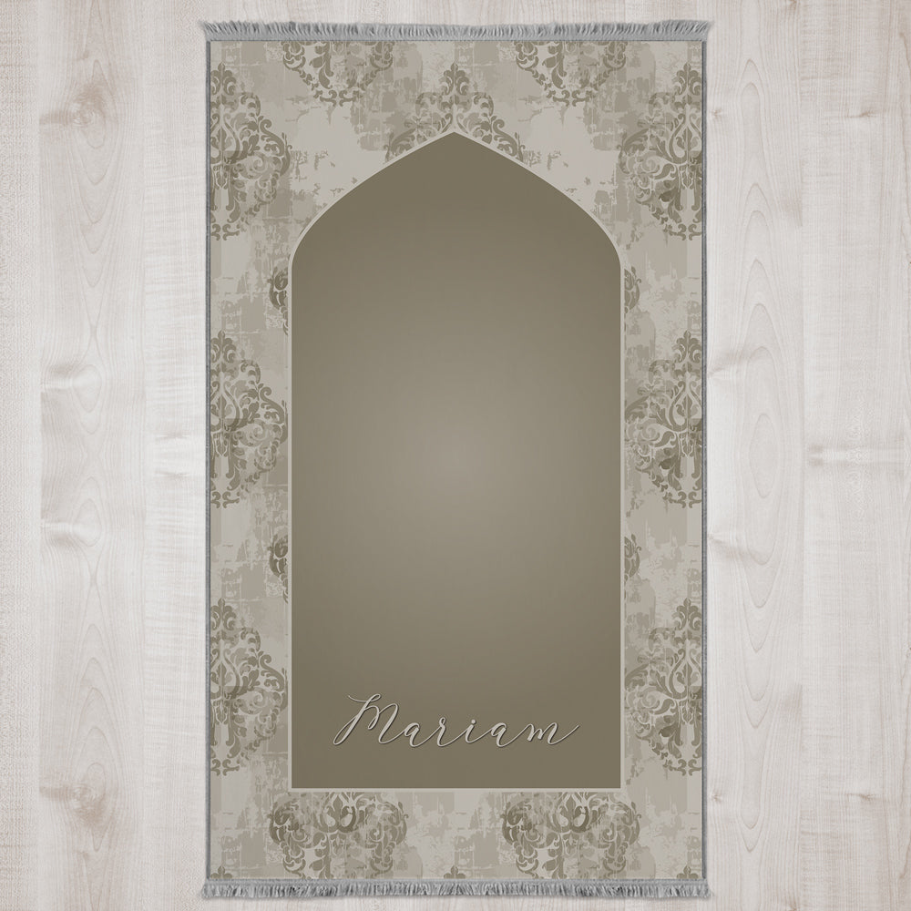 Modern Islamic Cushioned Customizable Prayer Mat 810 – muslumana